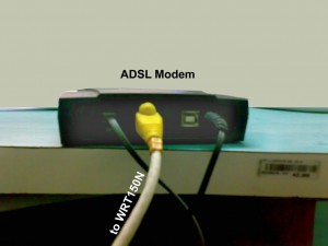 Back panel Adsl modem - theCancerus